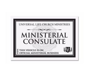 Vehicle Press Placard - Get Ordained